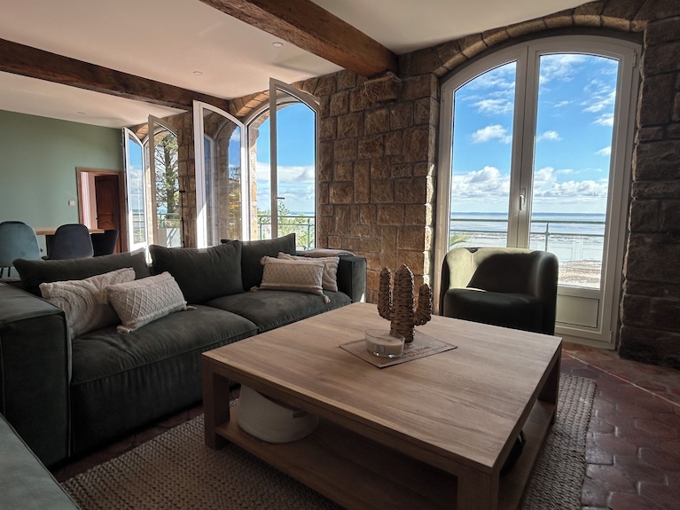 La Chaumière Vauban Vue Mer Et Mont St Michel - Carolles-Plage
