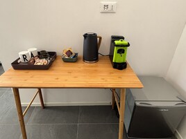 Quarto exclusivo | Área de estar