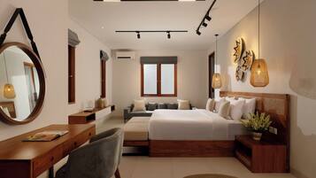 Villa Familiar, 4 quartos, piscina privativa | 4 quartos, secretária, ferro/tábua de engomar, Wi-fi grátis