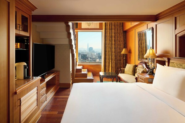 Deluxe Suite, Duplex - 1 super king size bed | Roupa de alta qualidade, cofre no quarto, secretária 