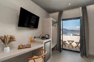 Quarto casal luxo, vista para o mar | Vista do quarto