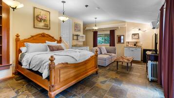 Suíte luxo | 1 quarto, roupas de cama premium, edredons de pluma