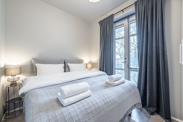 Apartamento Deluxe | 1 quarto, quartos insonorizados, Wi-fi grátis