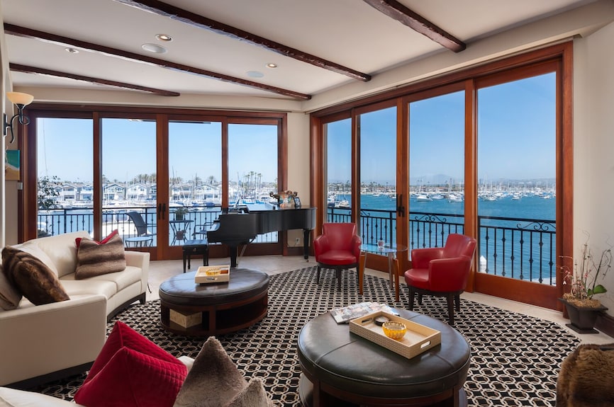 7 Bed Waterfront W/rooftop Pool & Hot Tub Stunning 360-degree Bay & Beach View - Laguna Beach, CA