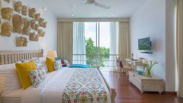 Suite-Estúdio | Roupa de alta qualidade, minibar, cofre no quarto