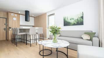Apartamento luxo | 2 quartos, Wi-Fi de cortesia