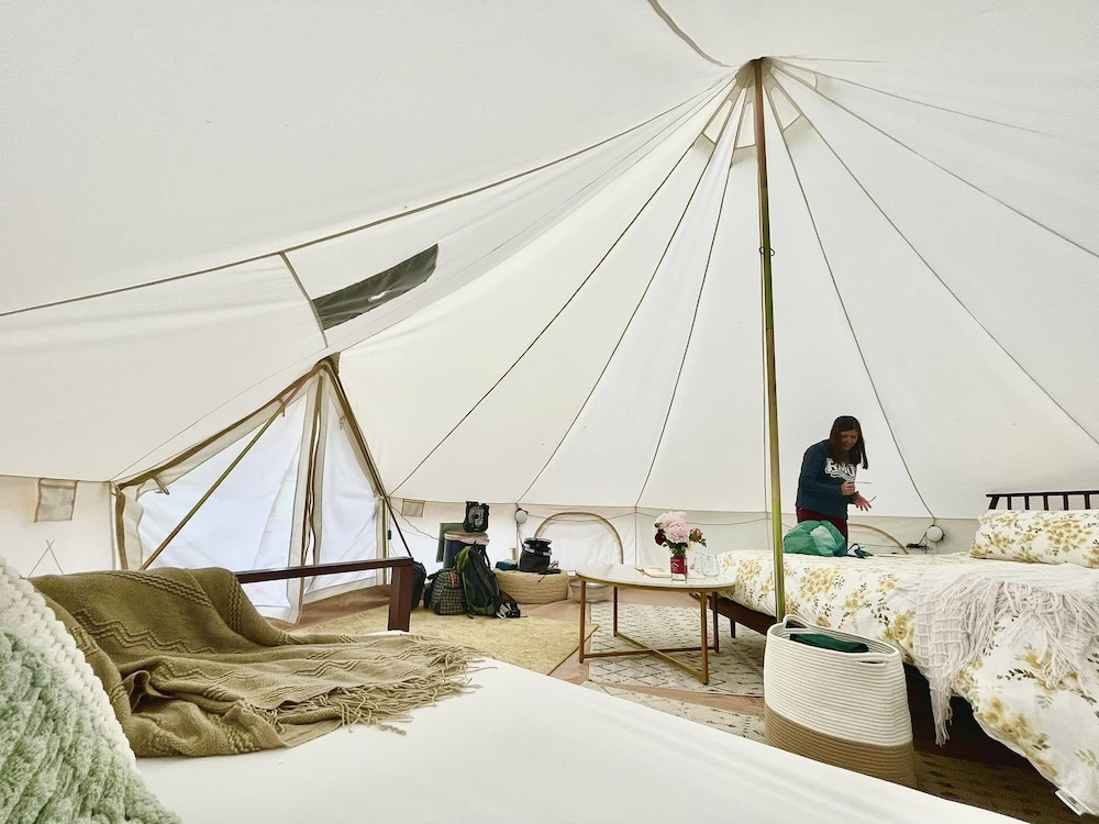 Wine Country Bell Tent W/ King Bed - Finger Lakes, NY