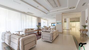 Sala de estar do lobby