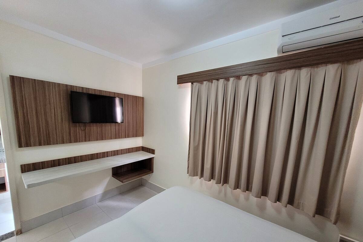 Apartamento | 1 quarto, Wi-fi grátis, com mobília individualizada 