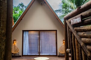 Cabana exclusivo | Terraço/pátio