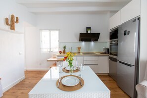 Apartamento exclusivo | Área de estar | TV, Netflix, serviços de streaming