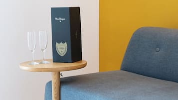 Suíte exclusiva | 1 quarto, roupas de cama premium, edredons de pluma