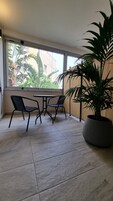 Quarto Comfort, vista para o pátio | Terraço/pátio interior