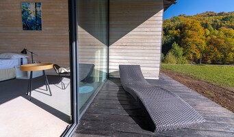 Quarto Duplo Básico | Terraço/pátio interior
