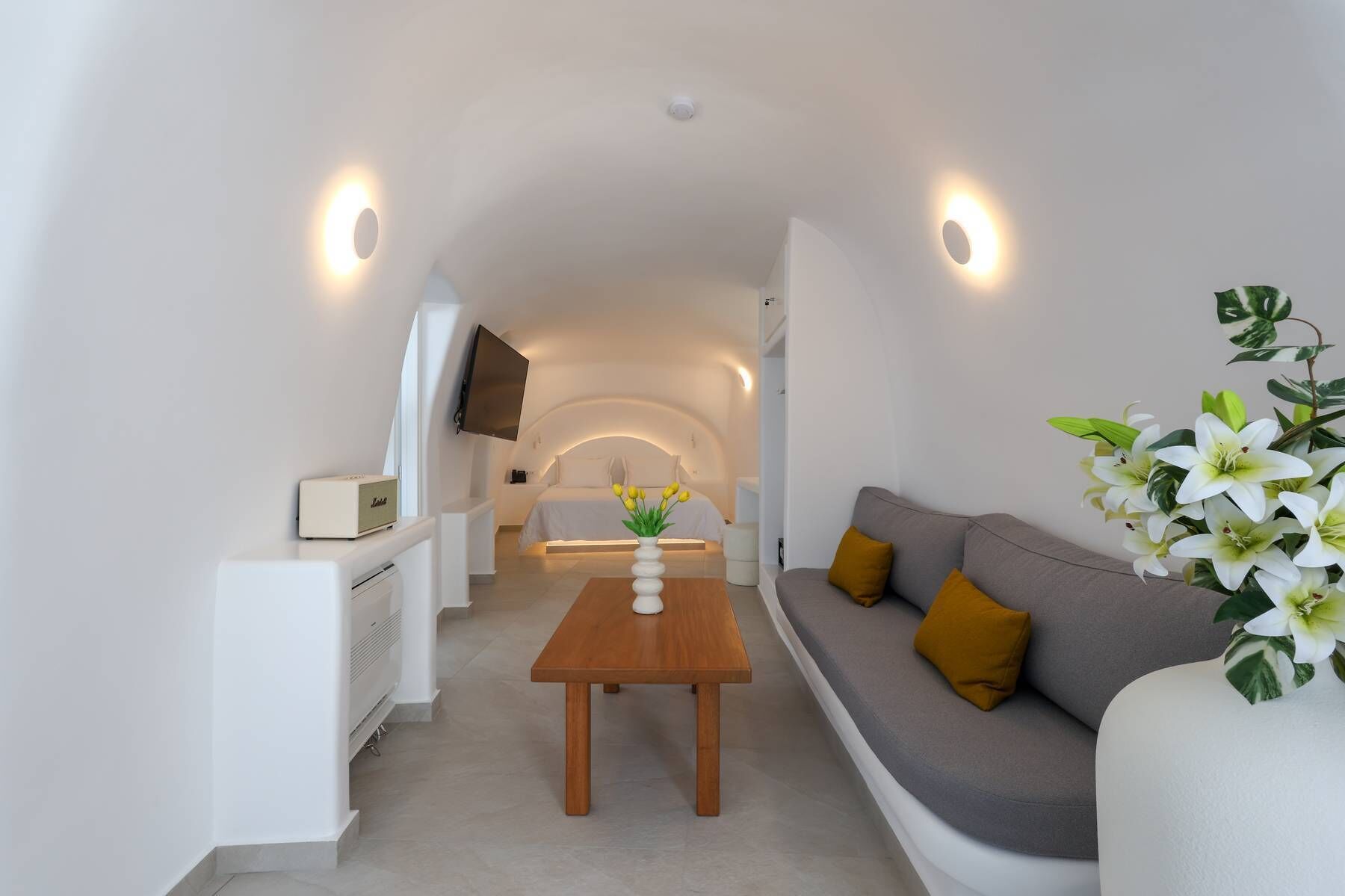 Superior Suite (Caldera view with Outdoor Hot Tub) | Área de estar
