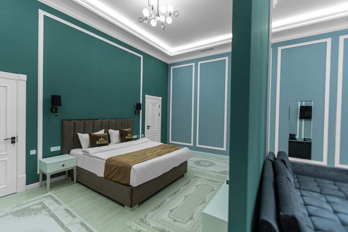 Suite-Estúdio de Luxo | Camas de colchão Select Comfort, minibar grátis, cofre no quarto
