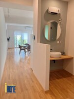 Apartamento luxo | 1 quarto, roupas de cama de algodão egípcio, roupas de cama premium