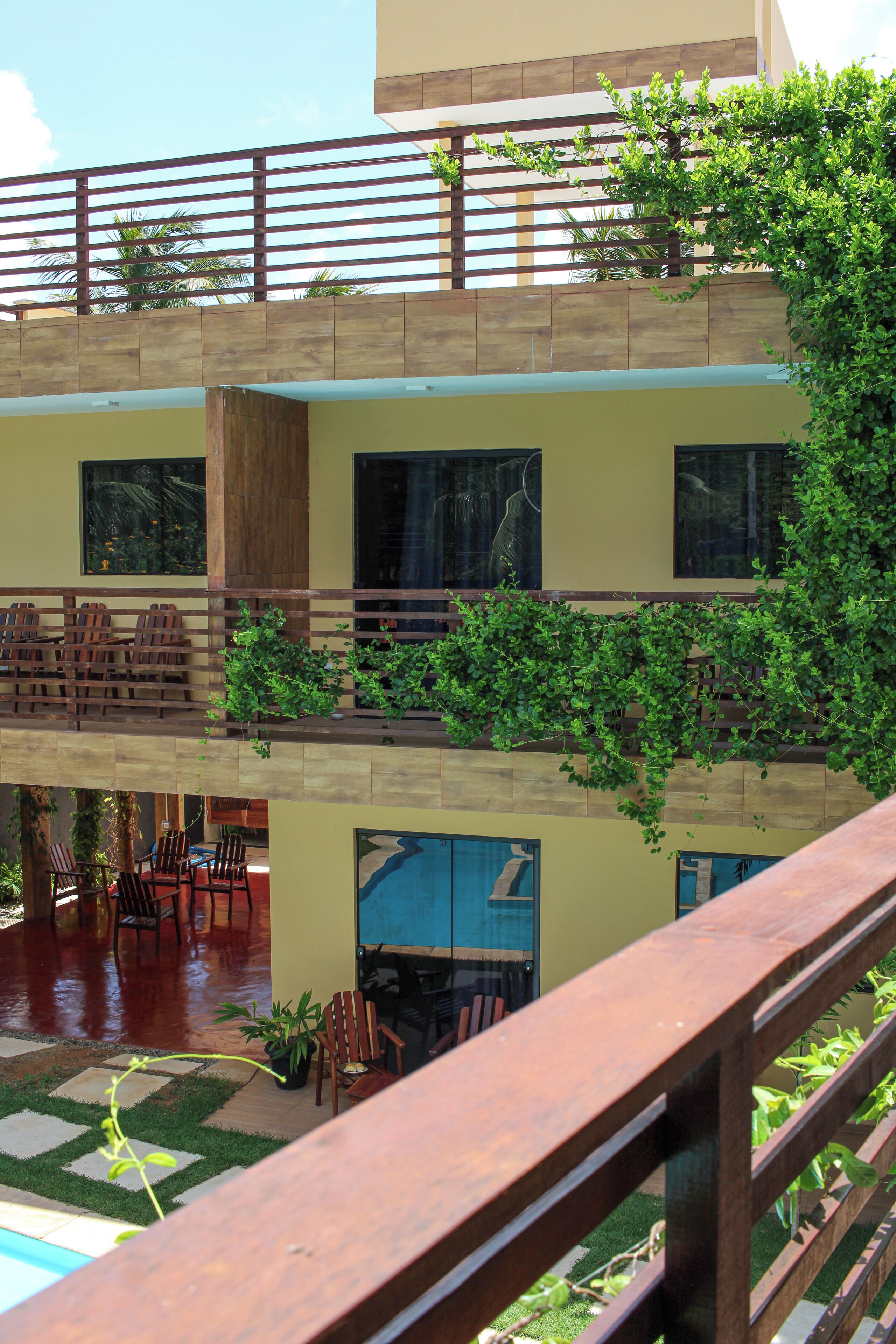 Fachada do alojamento