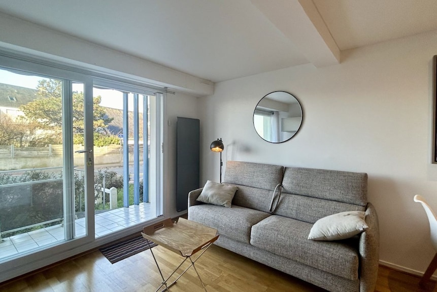 Les Tamaris, Appartement En Rdc Pour 3 Personnes Avec Vue Sur La Baie - Plage Le Crotoy