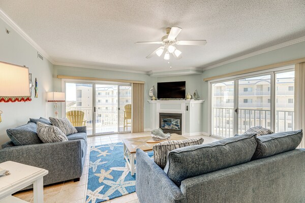 Steps To Boardwalk! 4th-floor Ocean City Beach Gem - Area 51, Ocean City