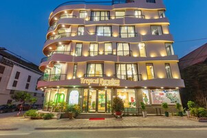 Fachada da propriedade