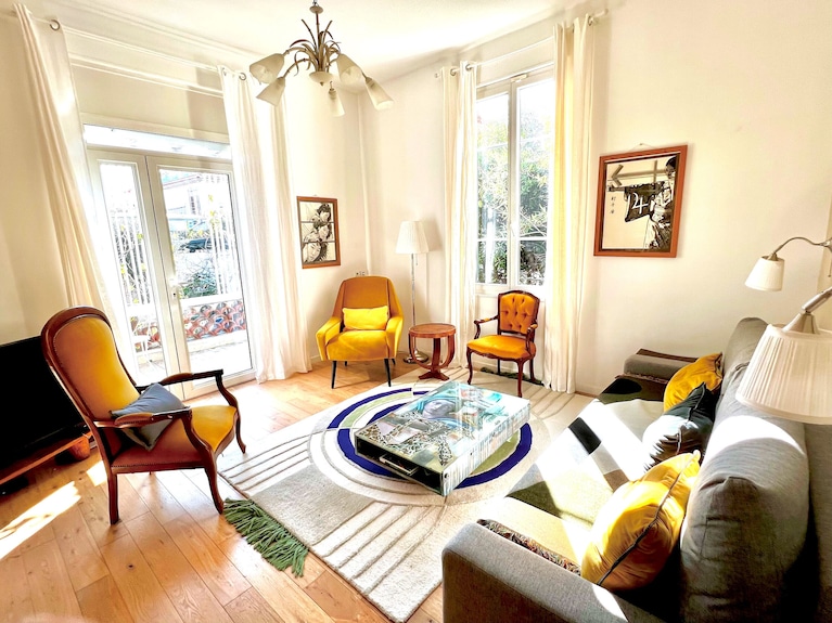 'Maison Cros De Cagnes' With Shared Terrace, Wi-fi And Air Conditioning - 니스