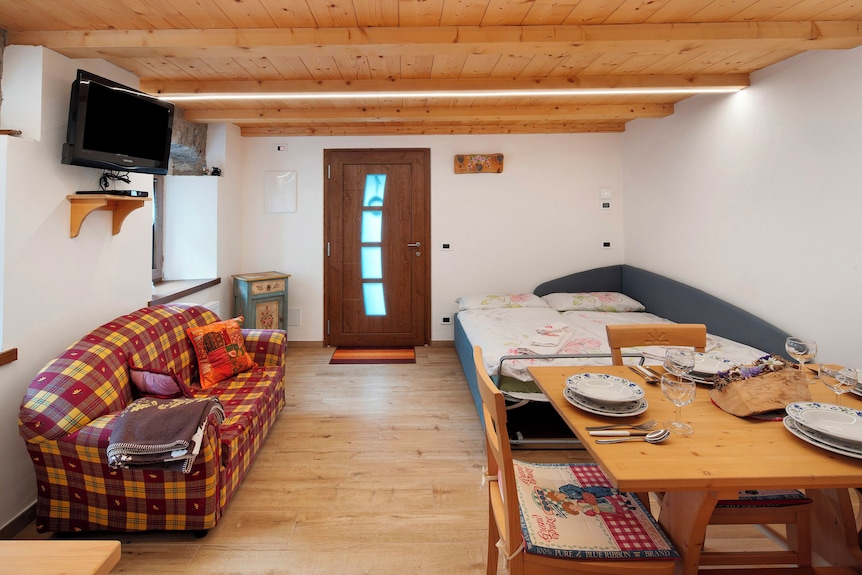 Appartement "La Casa Di Bryan" Met Bergzicht En Privé-tuin - Alleghe