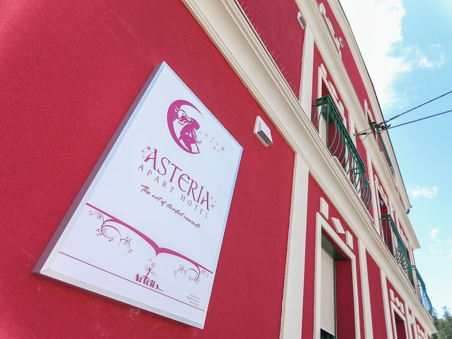 Fachada do alojamento