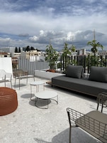 Terraço no piso superior