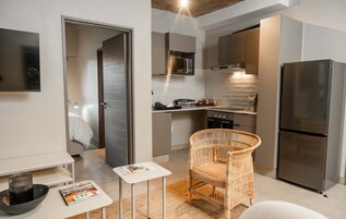 Apartamento Familiar, 2 quartos | Cozinha privada