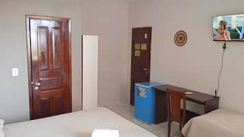 Quarto Individual Económico, 2 camas individuais | Roupa de cama fornecida