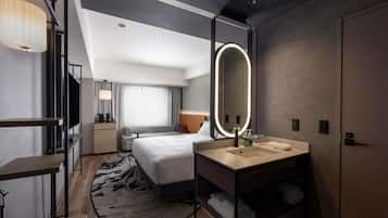 Quarto Executivo, 1 cama de casal, não fumadores, acesso ao Club Lounge (Shower Booth) | 1 quarto, roupa hipoalergénica, cofre no quarto