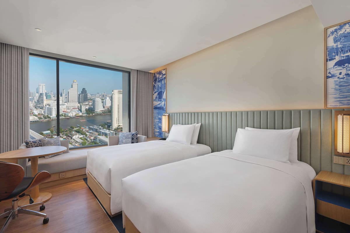 Twin Deluxe Room River View | Vista para a praia ou o mar