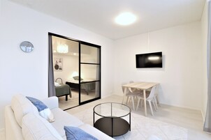 Apartamento Clássico | Ferro/tábua de engomar, Wi-fi grátis 