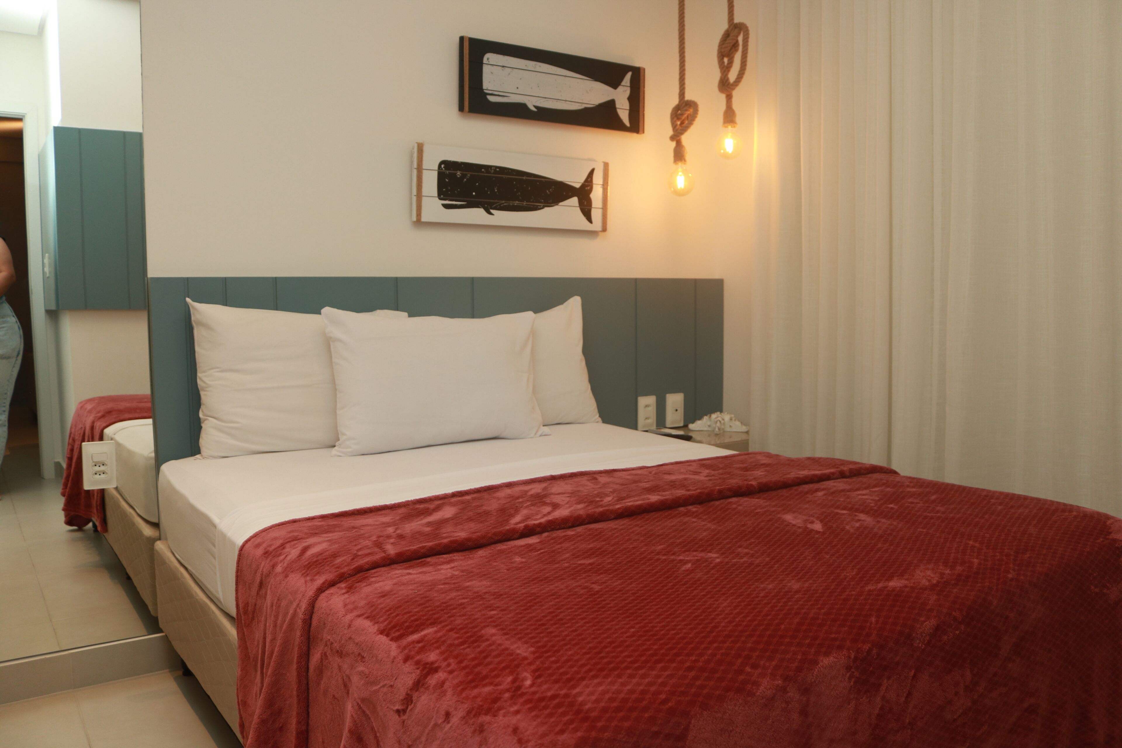 2 quartos, cortinas/cortinados opacos, ferro/tábua de engomar 