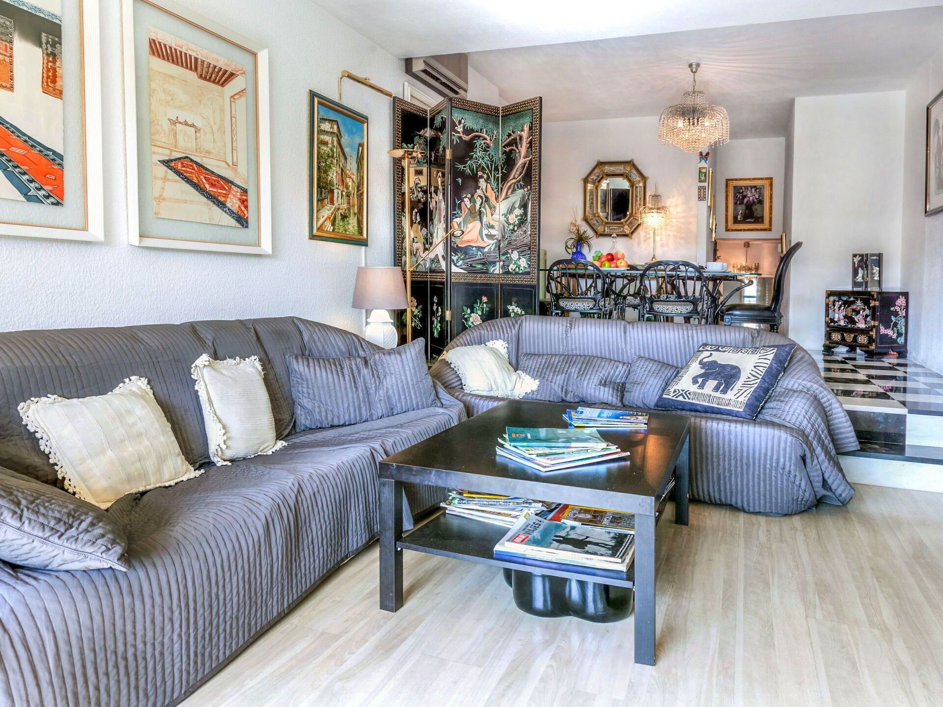 Acogedor Apartamento Para 4 Personas Con Wifi, A/c, Tv, Patio Y Vista Panorámica - Platja d'Aro