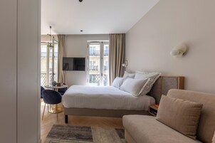 Roupas de cama antialérgicas, cofres nos quartos