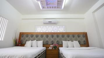 Quarto Twin Deluxe | Secretária, Wi-fi grátis, roupa de cama fornecida