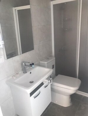 Apartamento | Casa de banho | Um secador de cabelo 