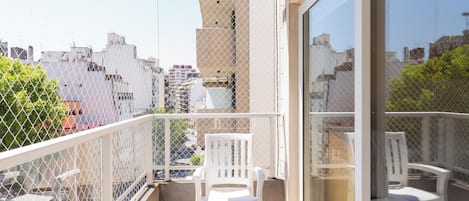 Apartamento, 1 quarto | Varanda