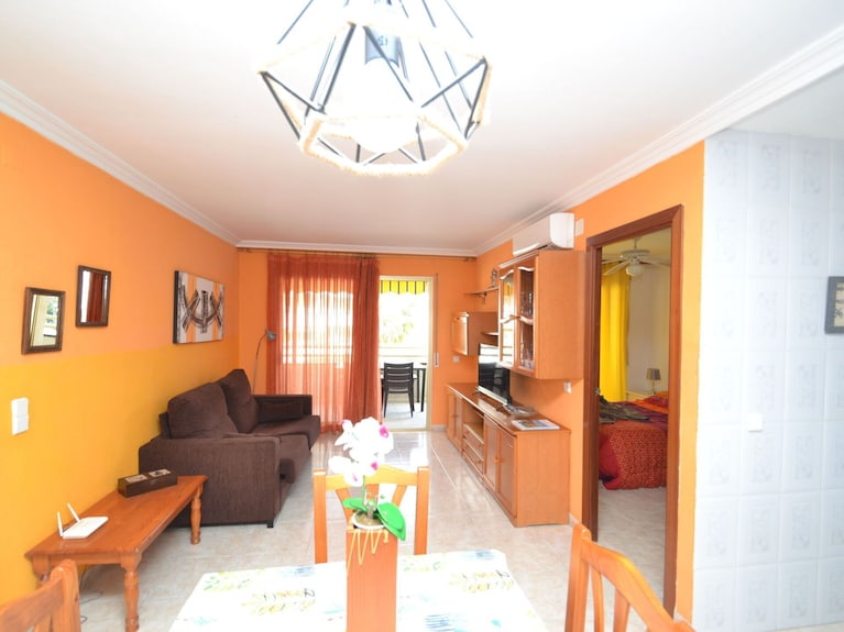 Beautiful Apartment For 6 Guests With Pool, Wifi, A/c, Tv And Terrace - Salou
