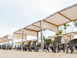 Na praia 