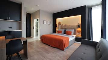 Premium Studio | Wi-fi grátis, roupa de cama fornecida