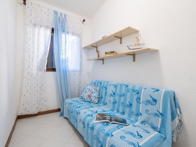 Bel Appartement Pour 4 Personnes Avec Climatisation, Wifi, Tv, Terrasse Et Vue Panoramique - Quartu Sant'Elena