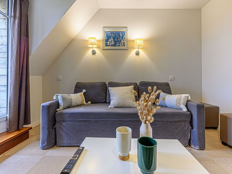 Bel Appartement Pour 6 Personnes Avec Piscine, Wifi, Tv Et Animaux Admis - Plage de Locmariaquer