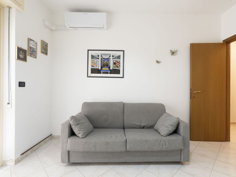 Bel Appartement Pour 4 Personnes Avec Climatisation, Wifi, Tv, Balcon Et Animaux Admis - Diano Marina