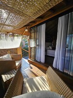 Cabana luxo | Terraço/pátio