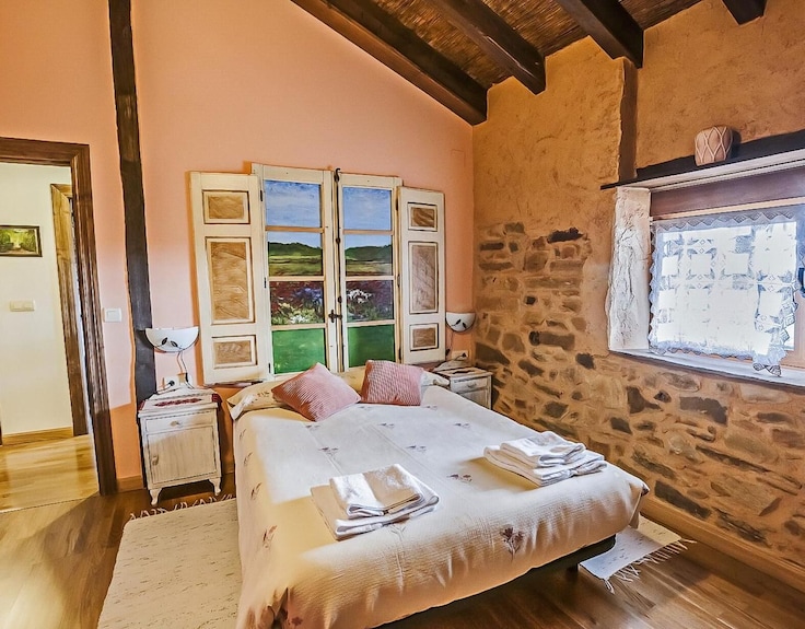 Casa De Vacaciones "Jumaca" Con Vistas A La Montaña, Terraza Privada Y Wi-fi - Astorga