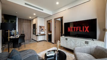 Apartamento Deluxe | Sala de estar