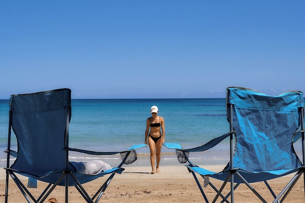 Perto da praia, praia de areia branca
